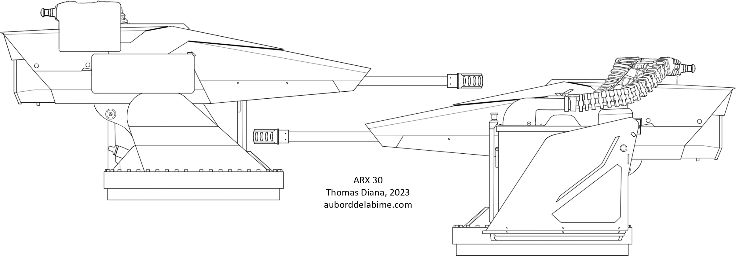 Tourelleau ARX 30 – Au Bord de l'Abîme et au-delà