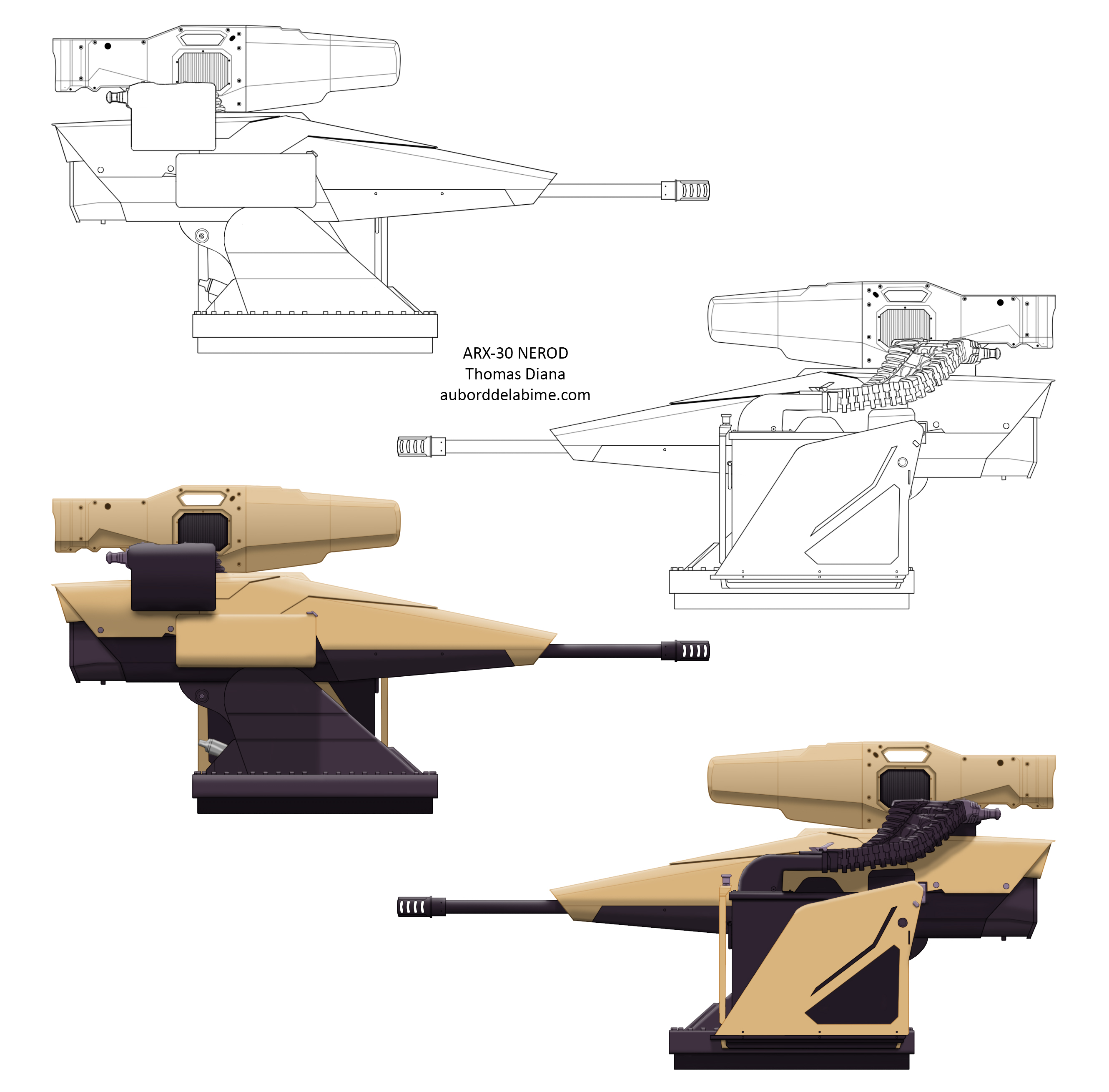 Tourelleaux ARX 30 NEROD et C-UAV – Au Bord de l'Abîme et au-delà